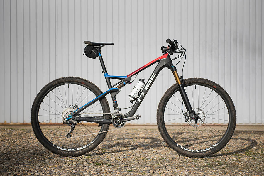 Test | Cube AMS 100 C:68 SL 2018 cross country full suspension - Velozine