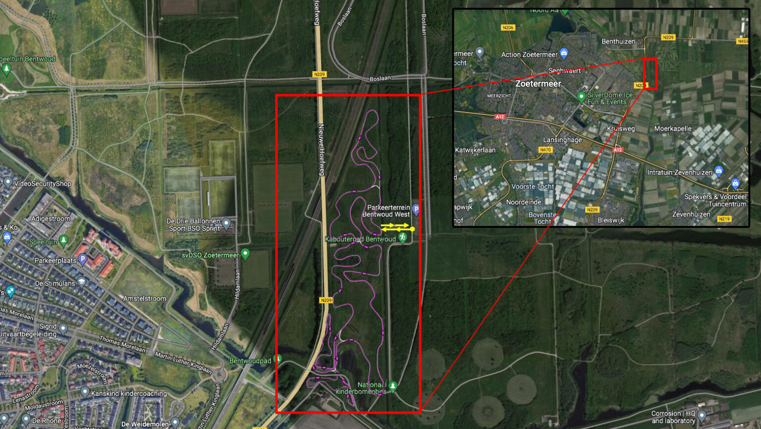 Zuid-Holland krijgt nieuwe mountainbikeroute: Bentwoud - Velozine