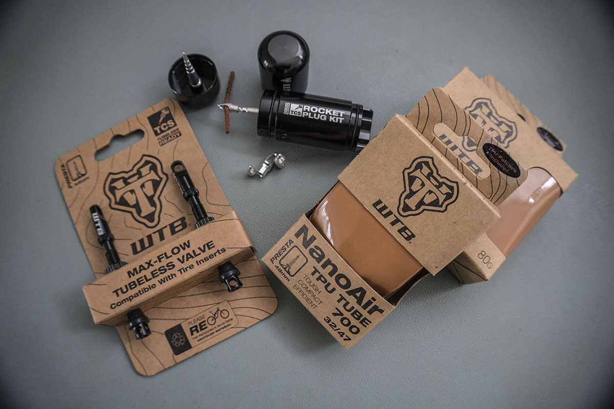 WTB lanceert TCS Rocket Plug Kit, TPU binnenbanden en tubelessventielen