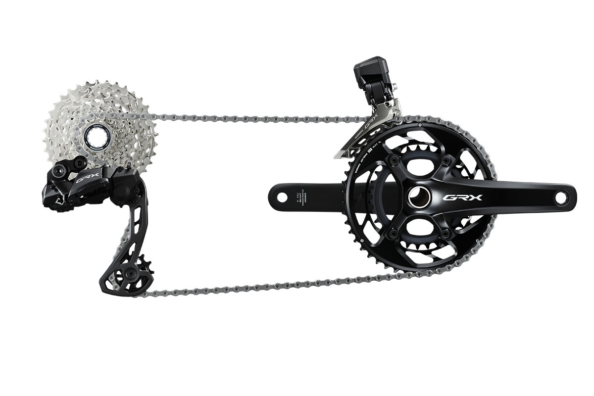 Test | Shimano GRX Di2 2x12: Semi-draadloos schakelen op je gravelbike